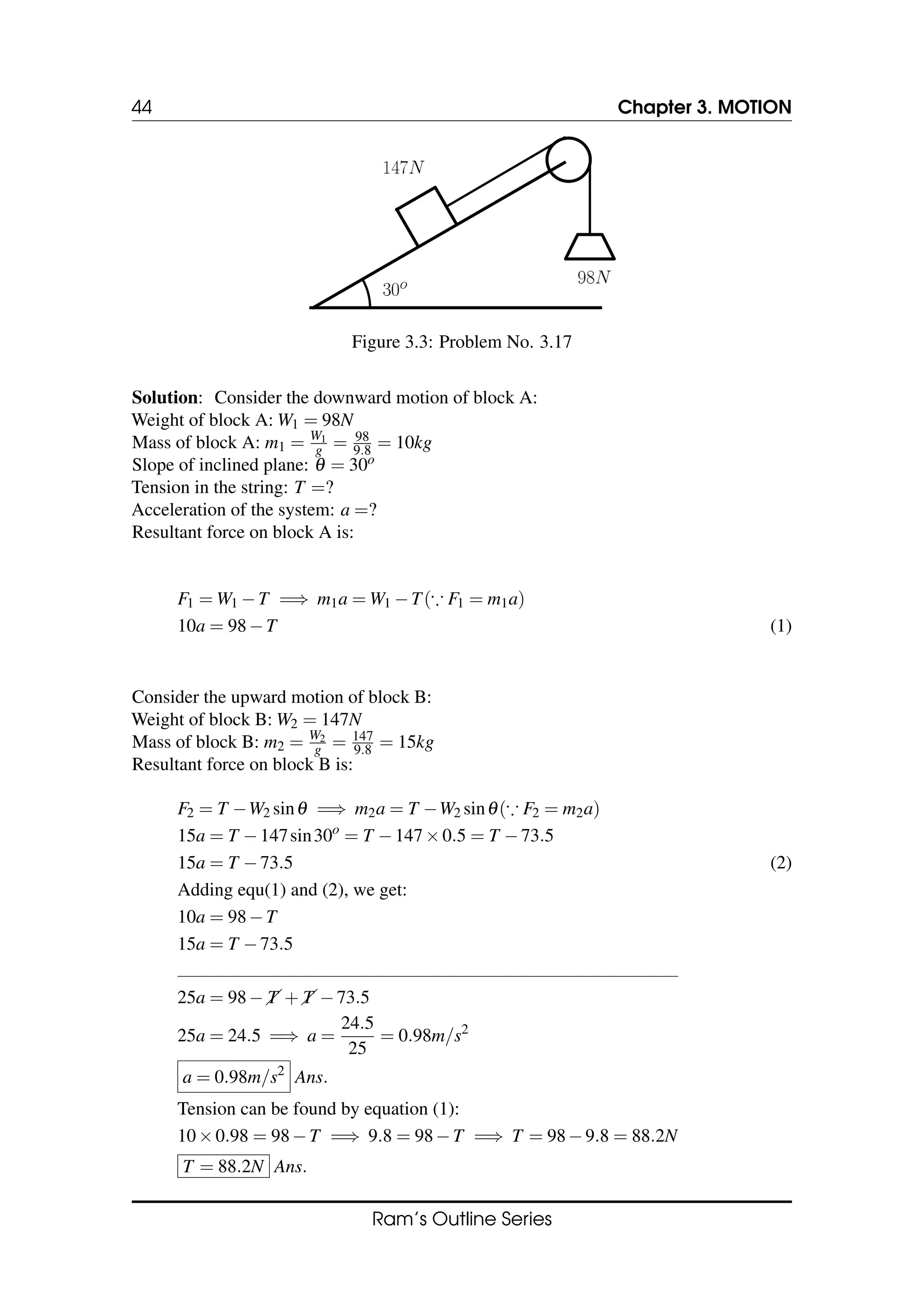 Physics Notes: Solved numerical of Physics first year | PDF