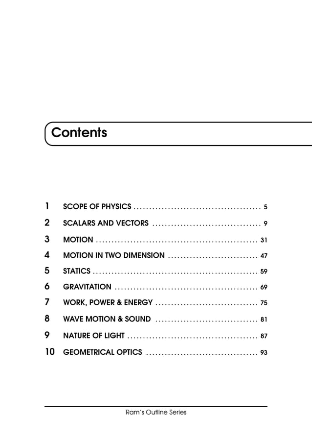 Physics Notes: Solved numerical of Physics first year | PDF