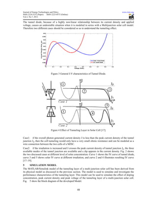 Numerical simulation model of multijunction solar cell | PDF