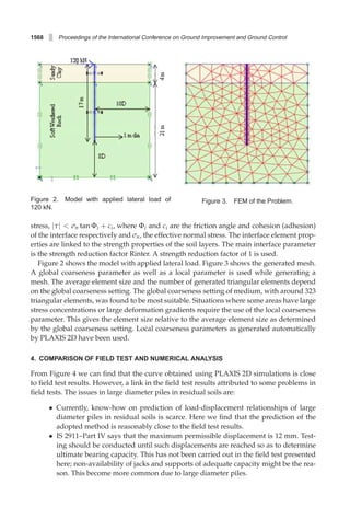 Numerical simulation of laterally loaded pile | PDF | Civil Engineering Industry | Industries