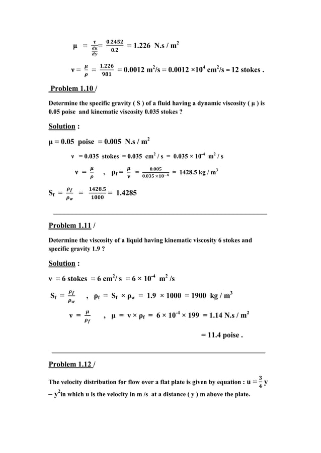 practiced numerical on fluid mechanics.pdf