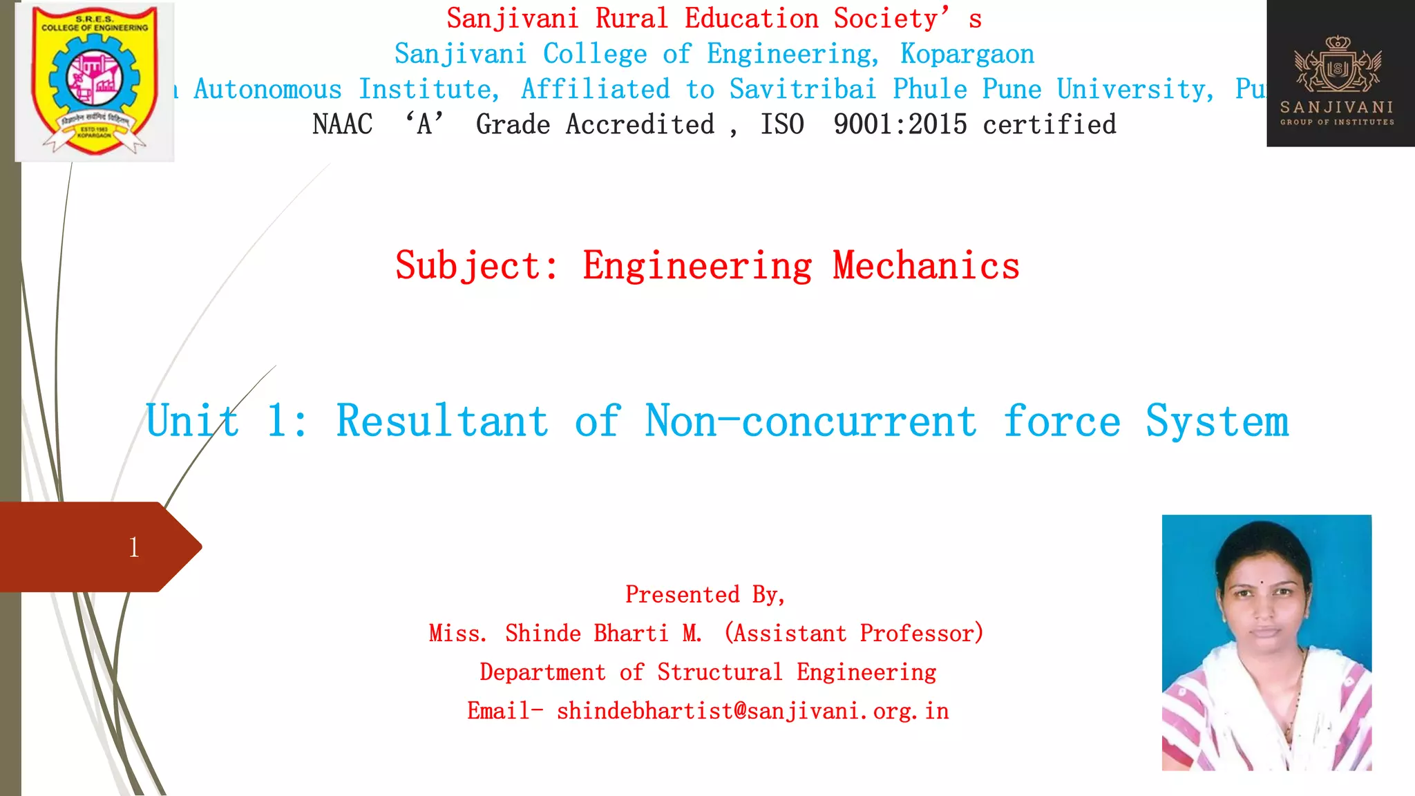 Numericals on resultant of non-concurrent force system.pdf