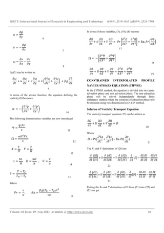 Numerical study of natural convection in an enclosed | PDF