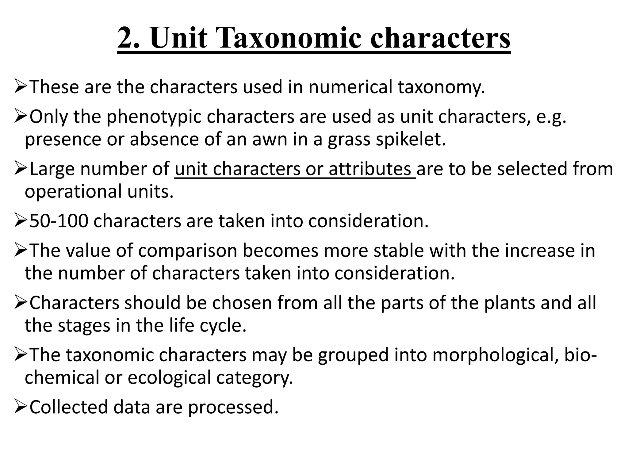 Numerical taxonomy_Plant Taxonomy | PPTX