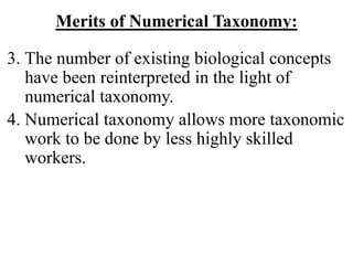 Numerical taxonomy_Plant Taxonomy | PPTX | Biological Sciences | Science