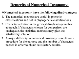 Numerical taxonomy_Plant Taxonomy | PPTX | Biological Sciences | Science