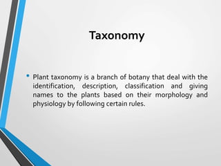 Numerical taxonomy | PPTX