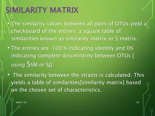 Numerical taxonomy | PPT