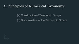 Numerical taxonomy and biosystematics | PPT