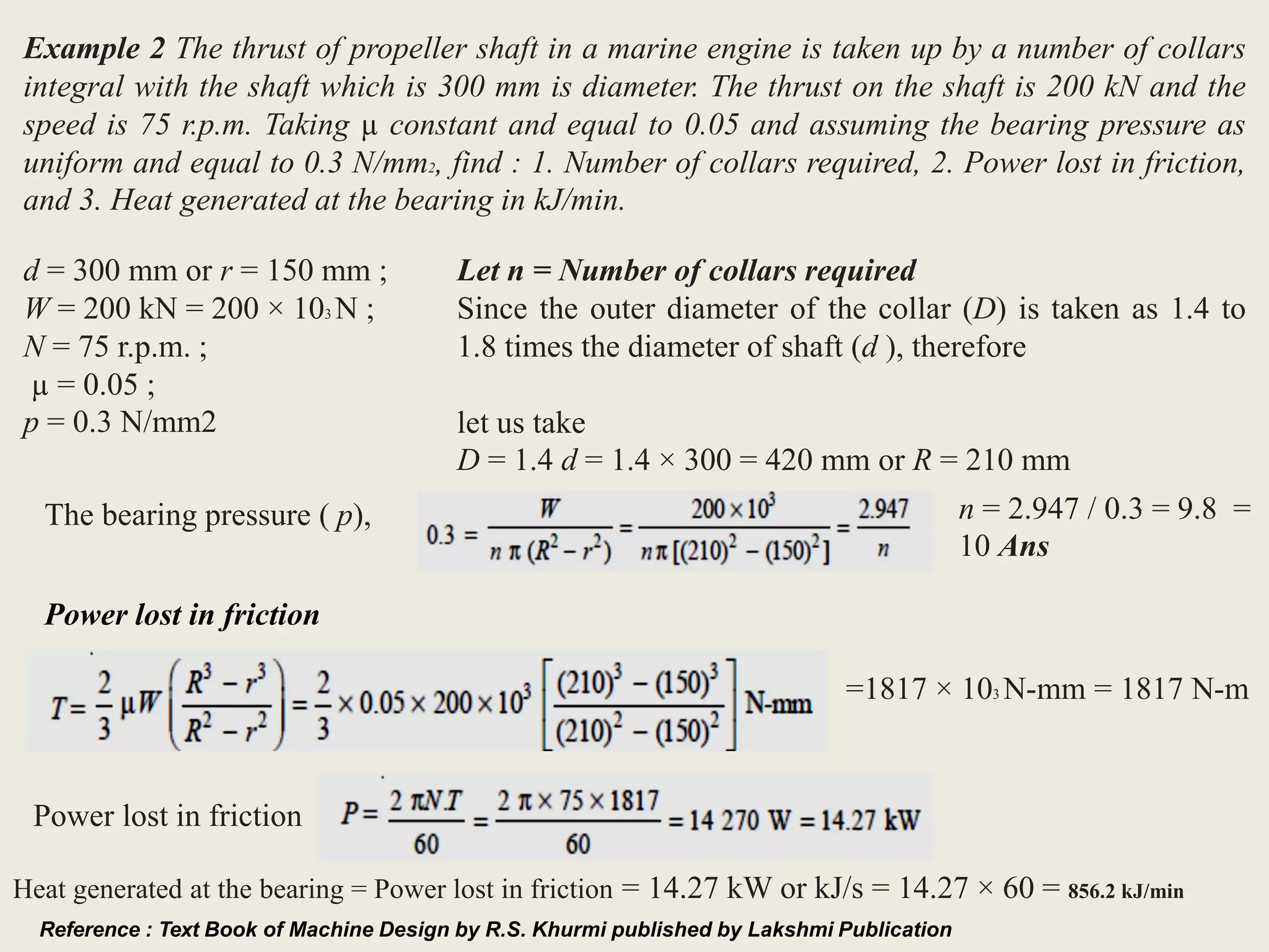 Lecture 7 Numerical thrust bearing | PDF