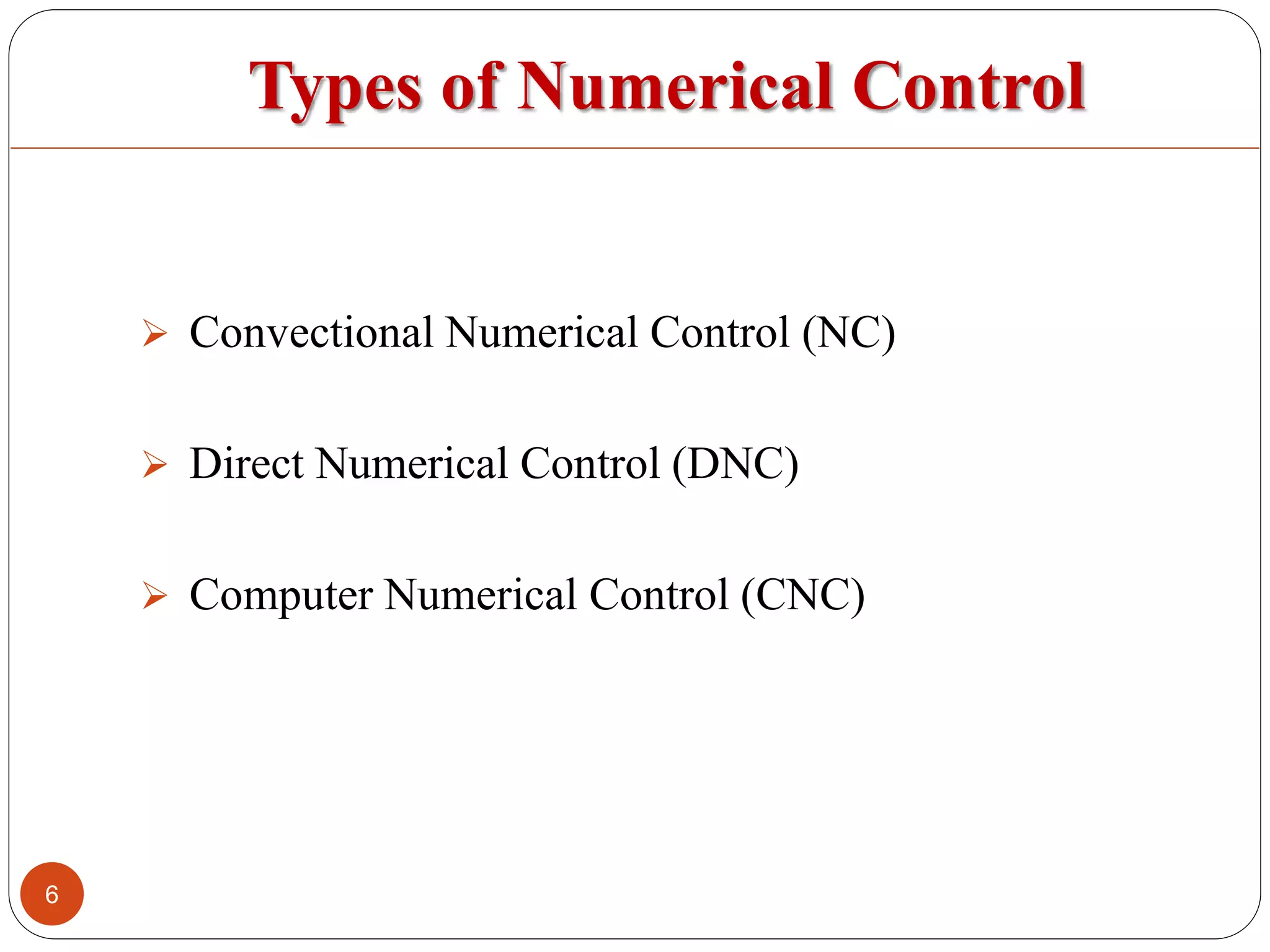Numeric control | PPTX