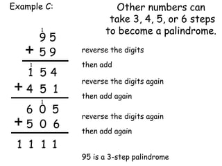 Numeric Palindromes | PPT