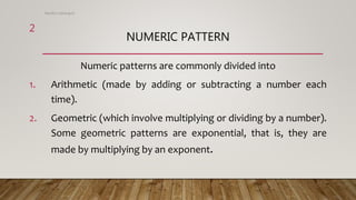 NUMERIC PATTERN.pptx
