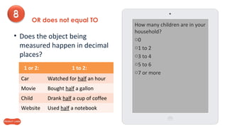 9 Tips For Creating a Great Numeric Question | PPT