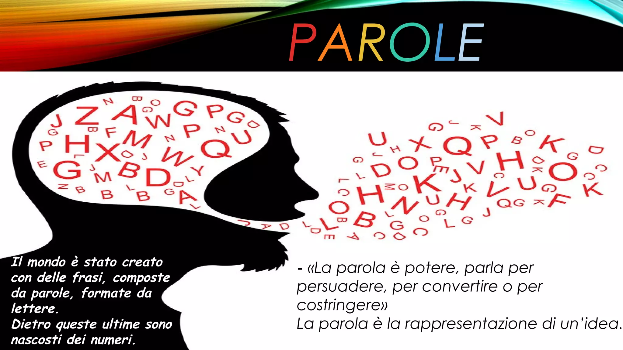 Numeri e parole » | PPT