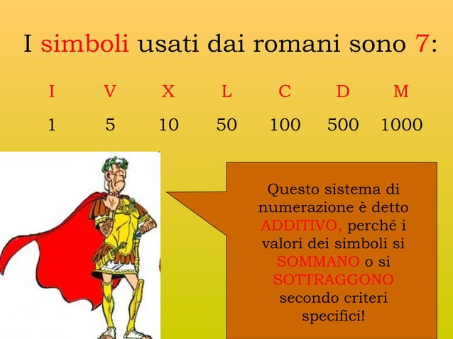 Numeri romani | PPT