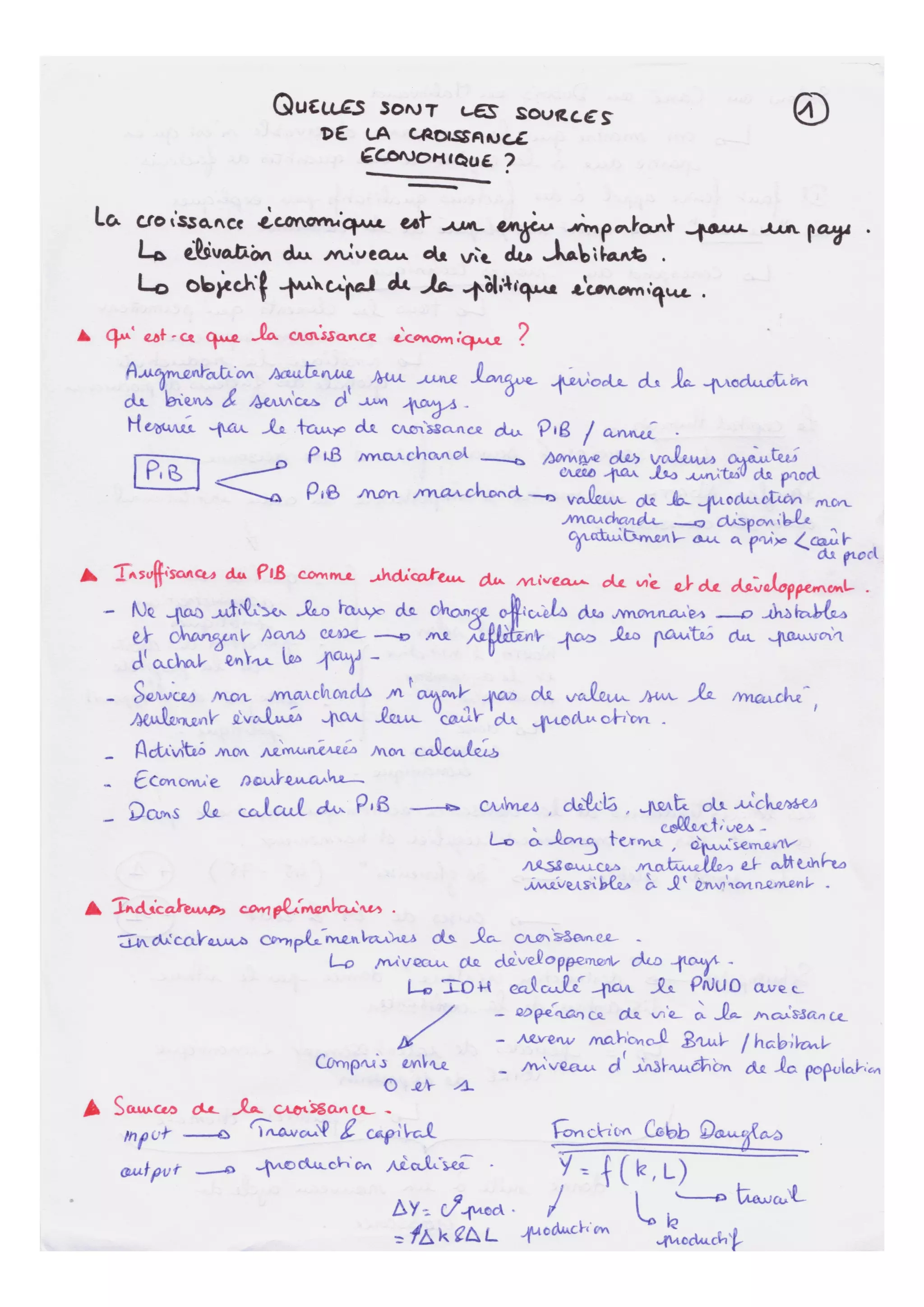 FICHES ECONOMIE BAC 2013 | PDF