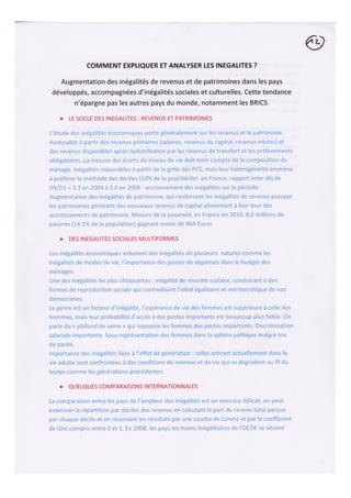 FICHES ECONOMIE BAC 2013 | PDF