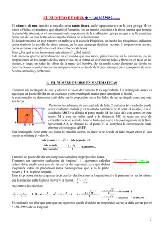 Numero de-oro-recursos-didacticos | PDF