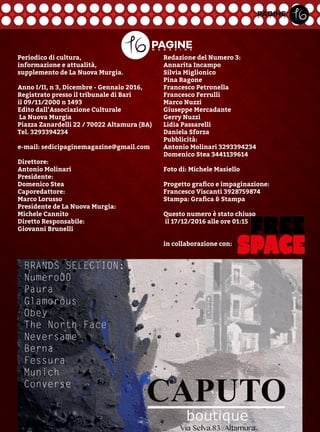16 Pagine - Numero 3 | PDF