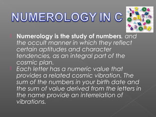 Numerology | PPT