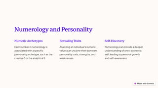 Understanding Numerology: Unveiling the Mystical World of Numbers | PPT