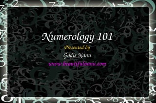 Numerology101 | PPT