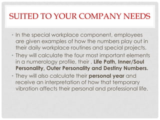 Numerology And The Workplace | PPT