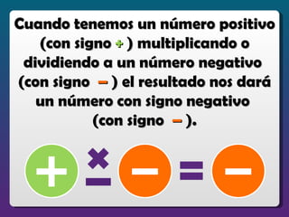 Números con signo | PPT