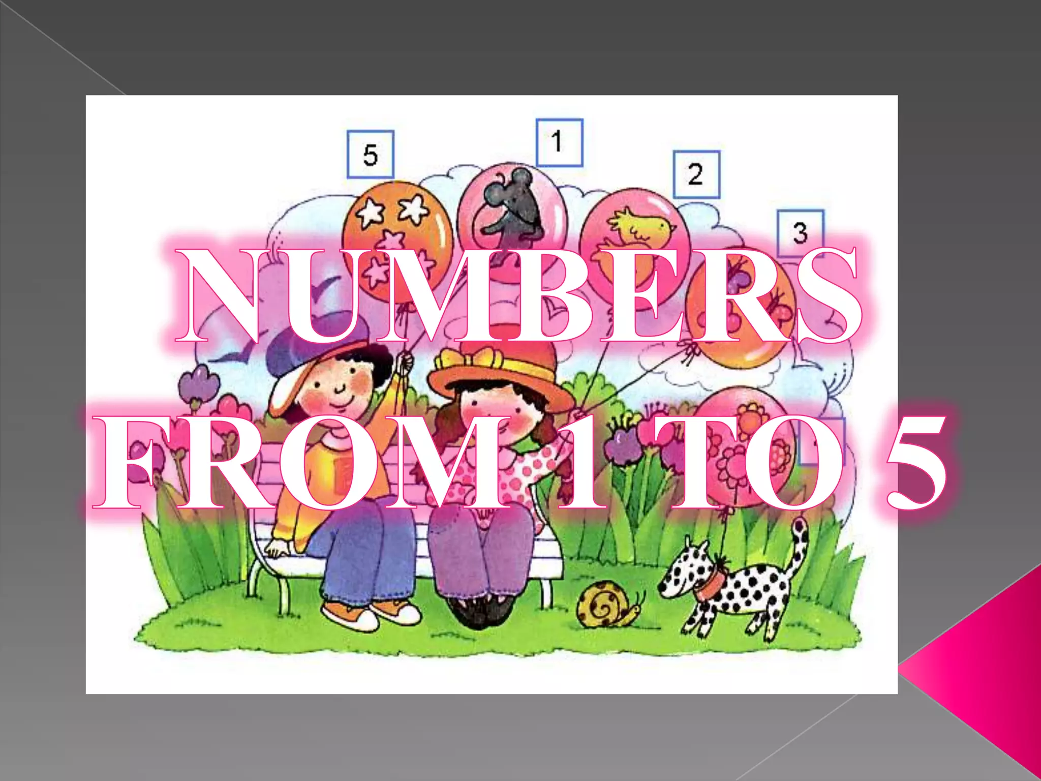 Numeros 1 al 5 | PPTX