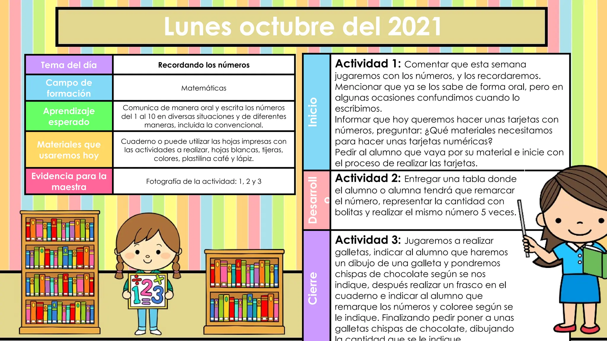 Planeación didáctica de el uso de los números | PPTX