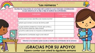 Planeación didáctica de el uso de los números | PPTX