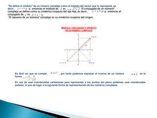 Numeros complejos | PPTX