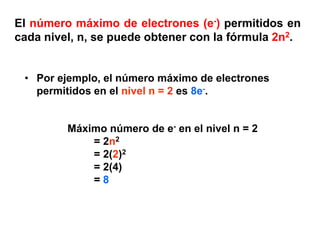Numeros cuanticos y orbitales atomicos | PPT