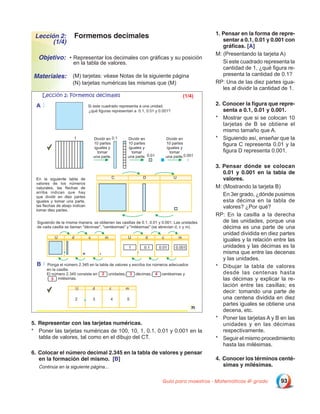 Numeros decimales | PDF
