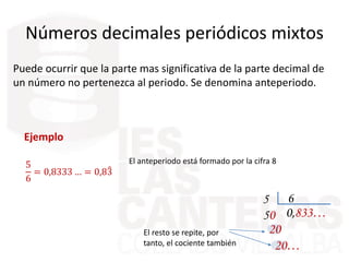 Numeros decimales | PPTX