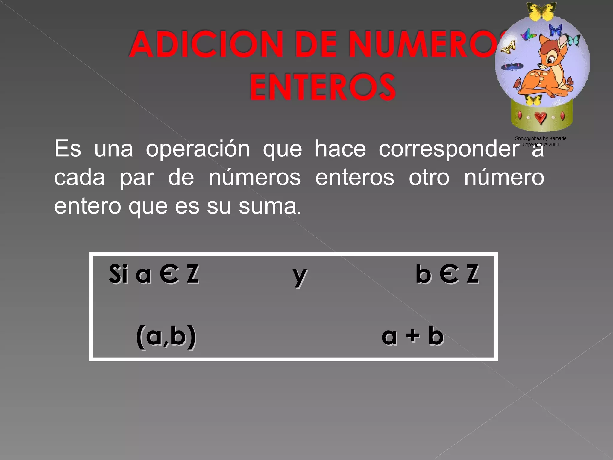 EL MUNDO DE LOS NUMEROS ENTEROS | PPT