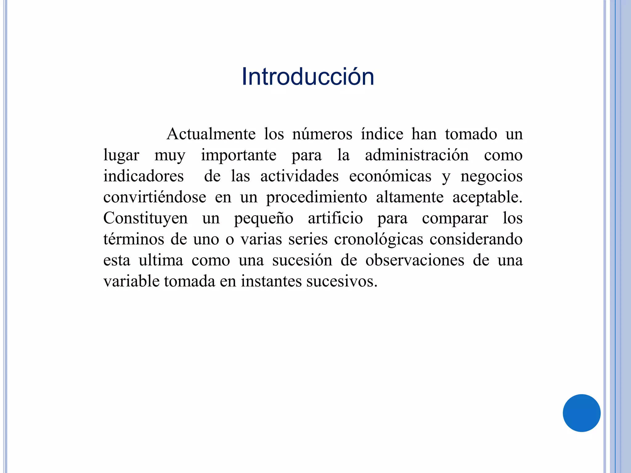 Numeros Indices | PPT