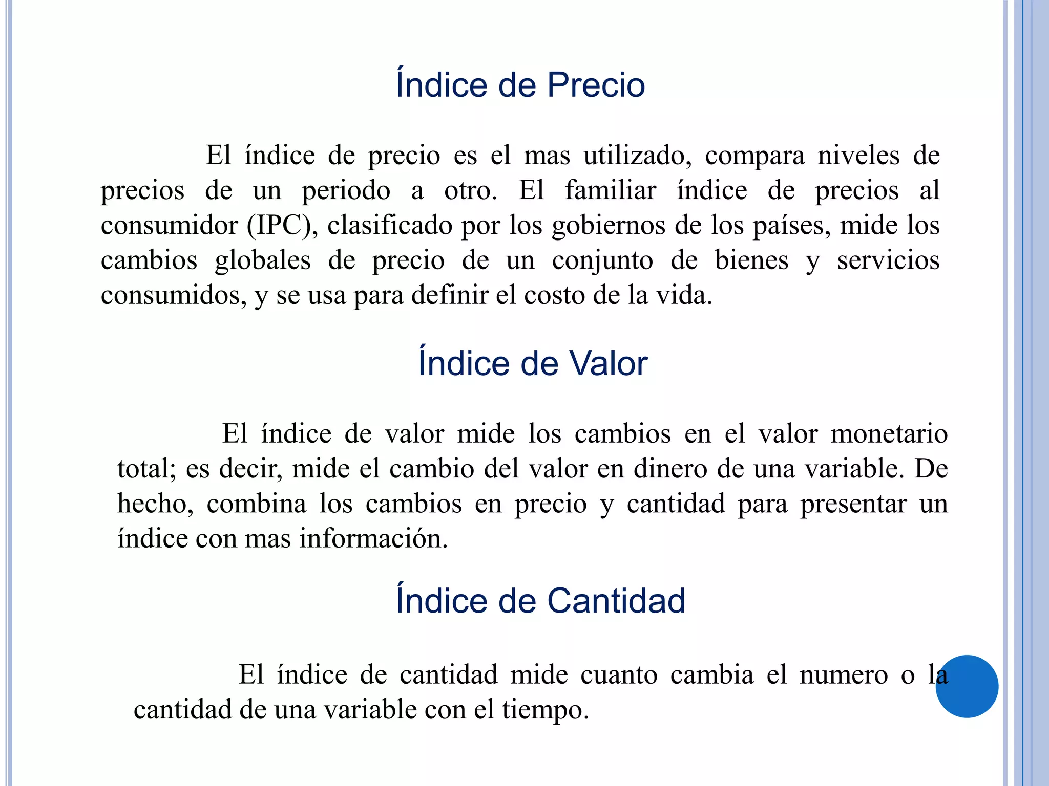 Numeros Indices | PPT