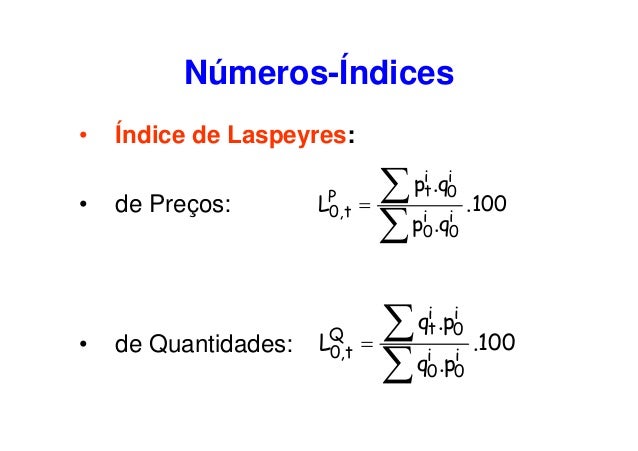 Numeros-Índices Corecon SP