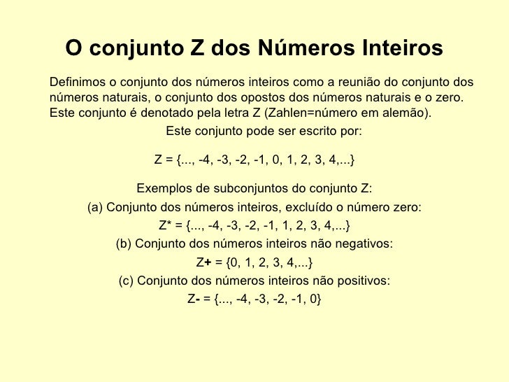 Numeros Inteiros 2