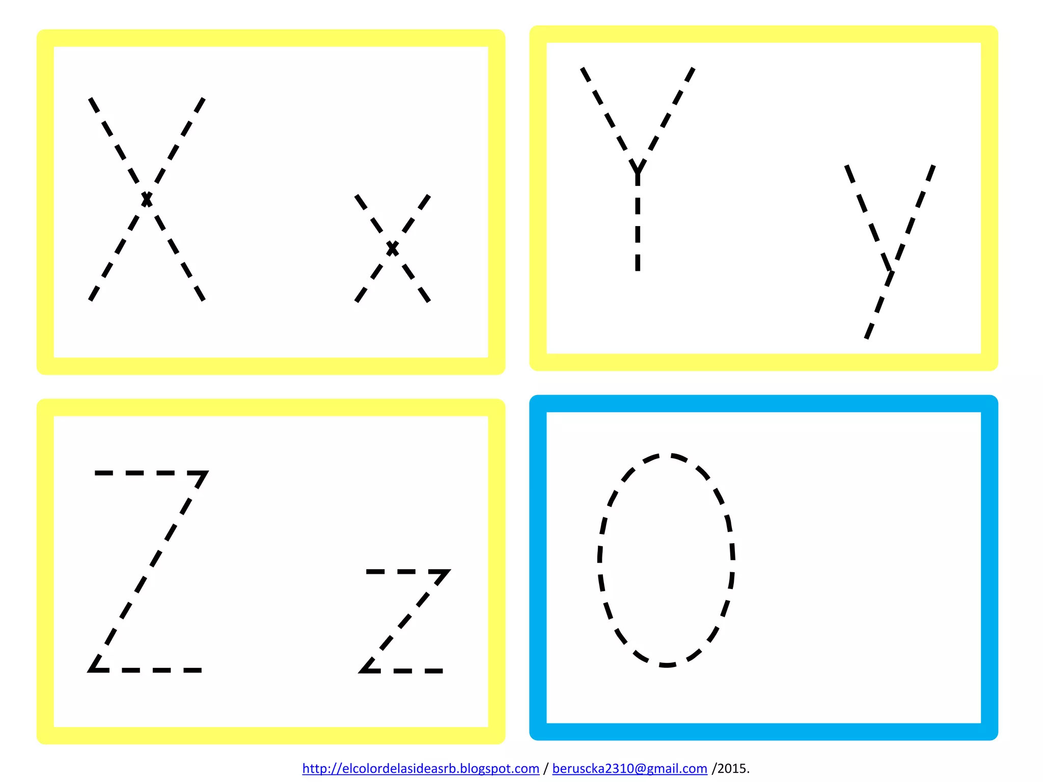 Numeros, letras y figuras geometricas | PDF