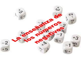 Numeros negativos | PPTX