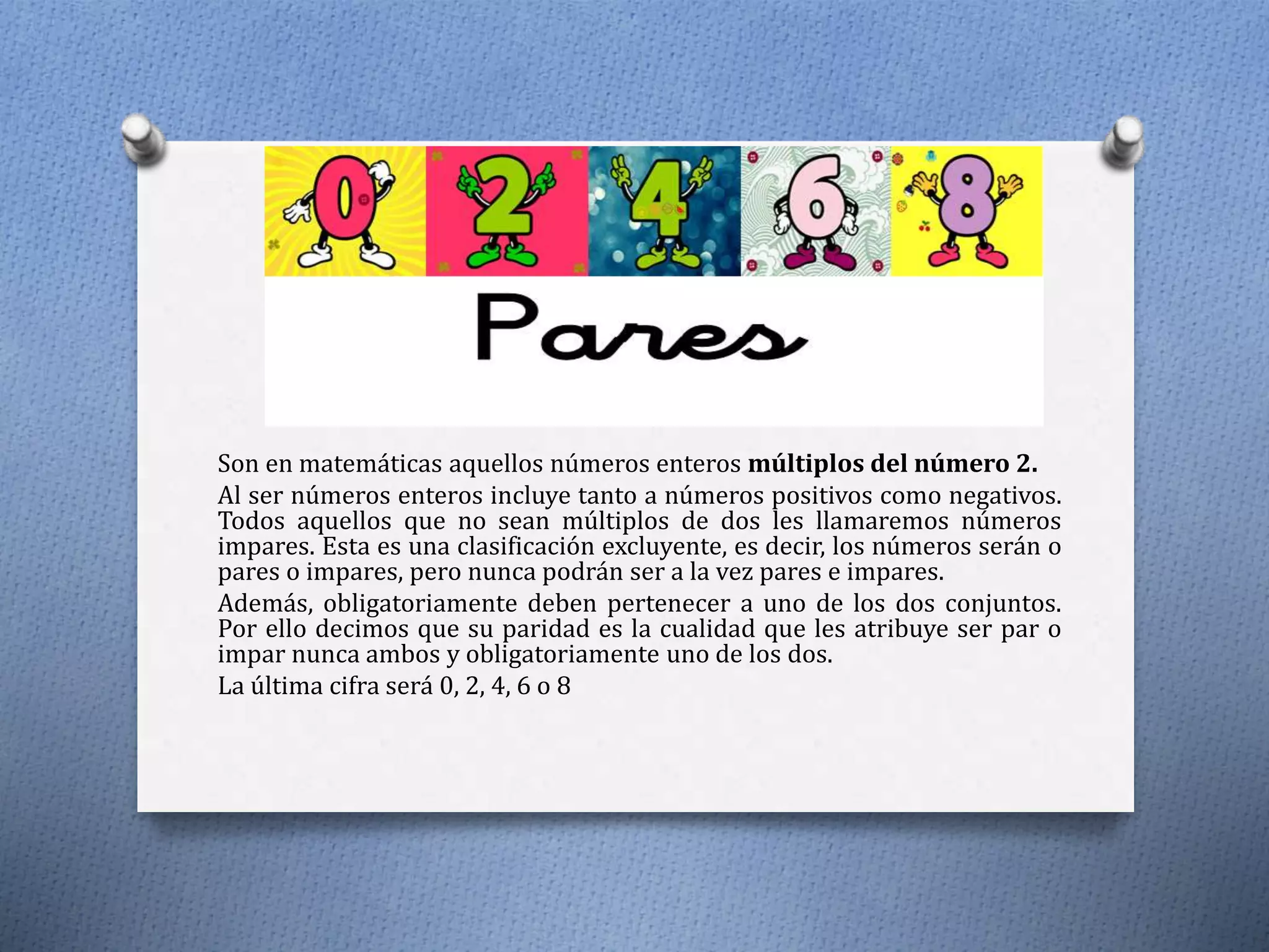 Numeros pares e impares | PPT