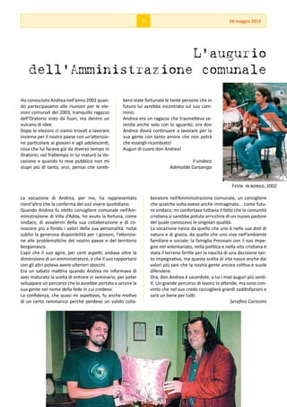 Numero speciale ordinazione don andrea | PDF