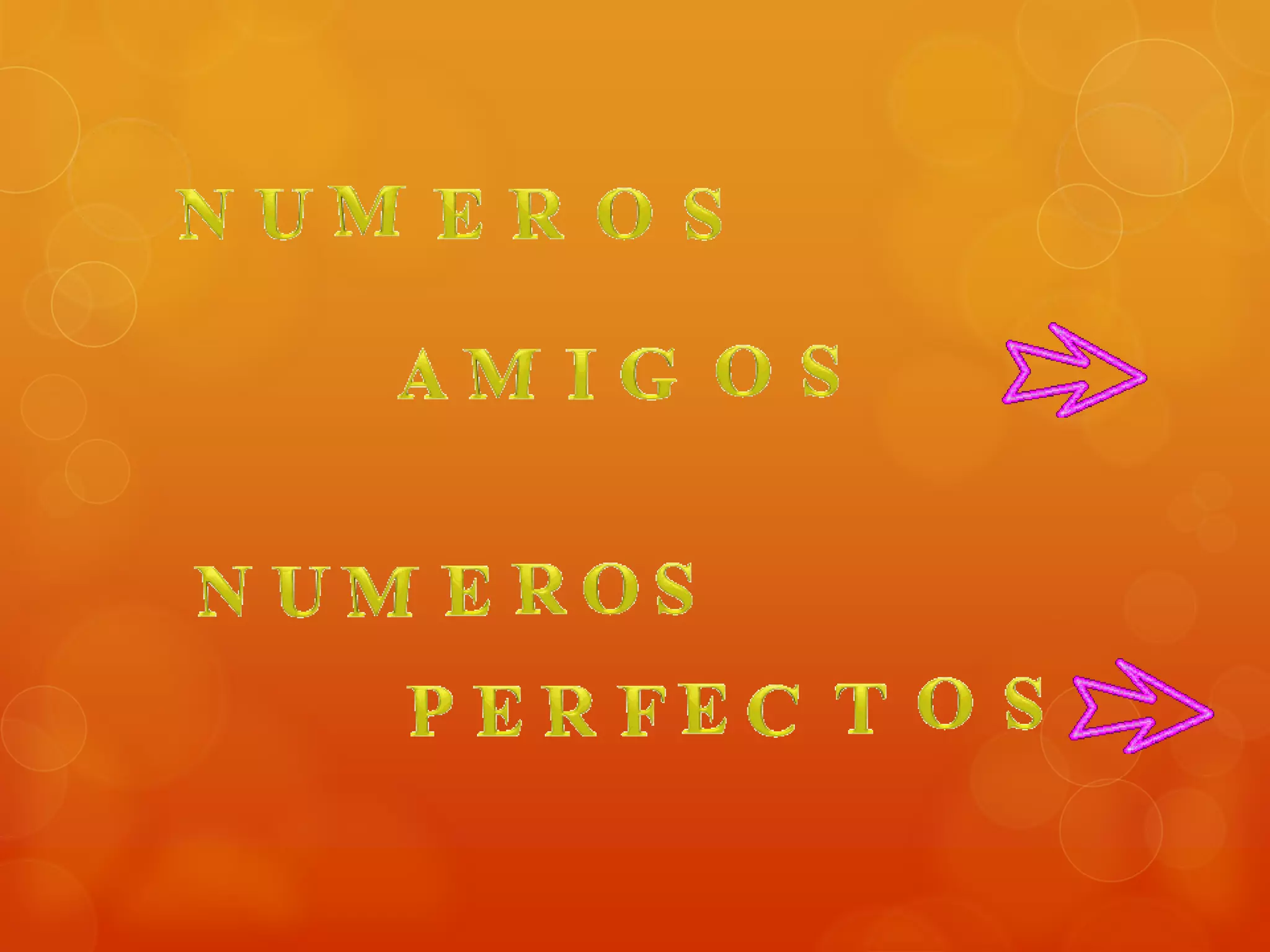 Números Amigos y números perfectos | PPTX | Science
