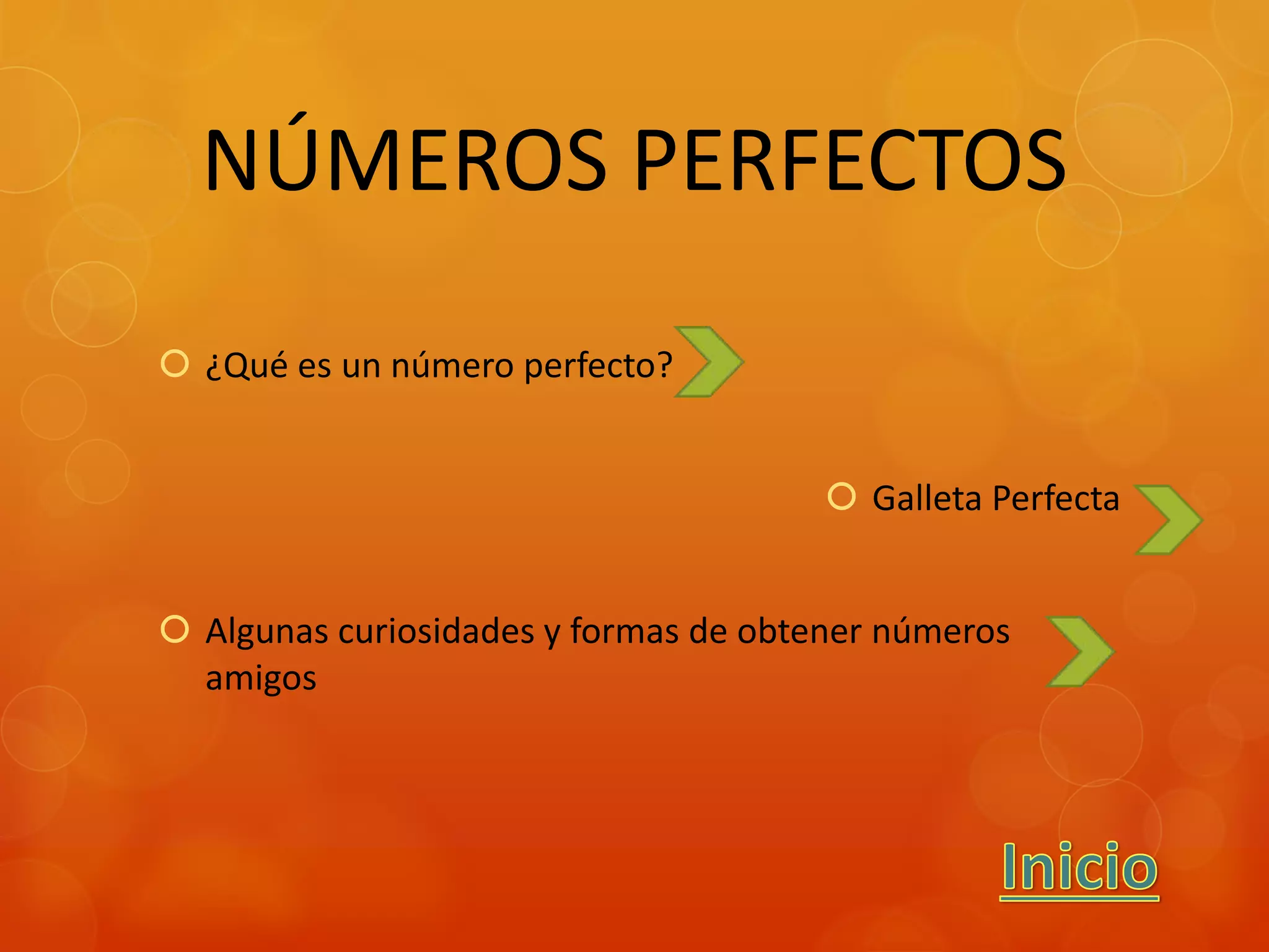 Números Amigos y números perfectos | PPTX | Science