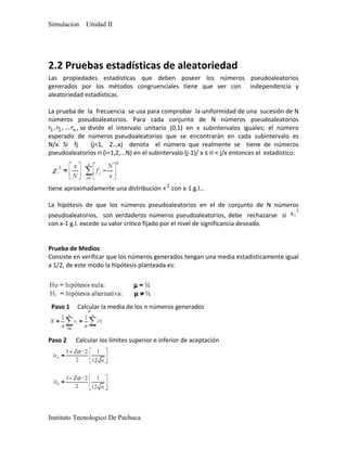 Numeros Pseudoaleatorios | DOC