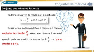 números racionais.pdf slide para aula de reforco | PDF