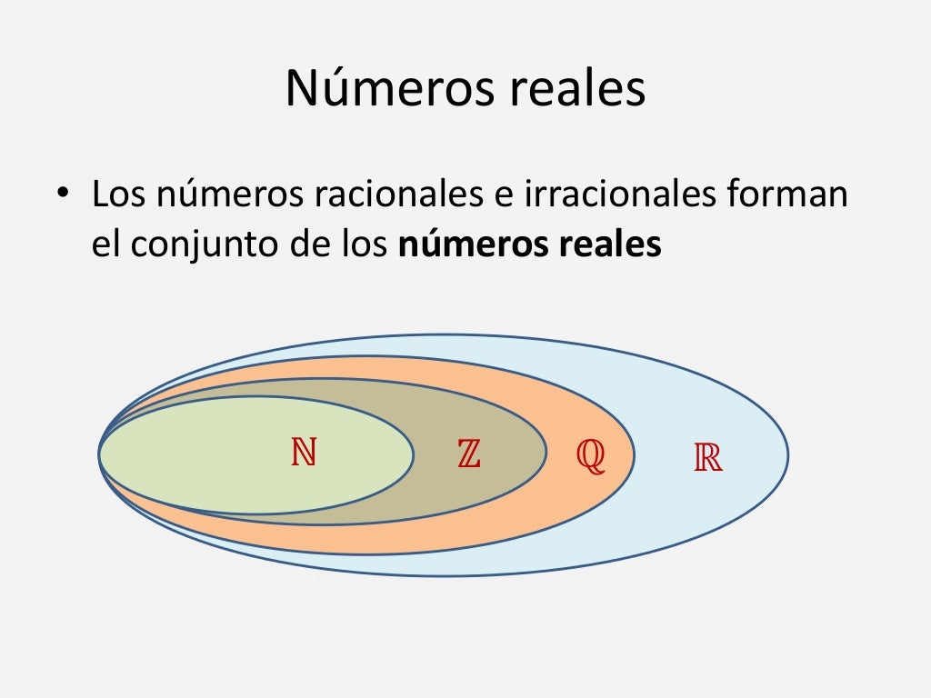 Numeros Reales